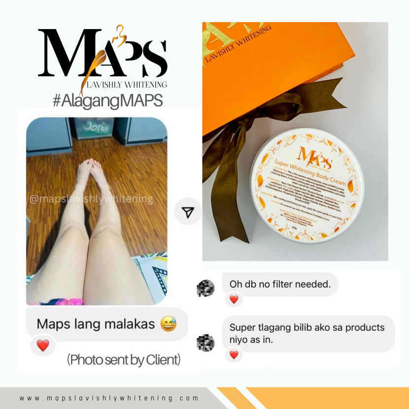 Super Whitening Body Cream – MAPS Lavishly Whitening